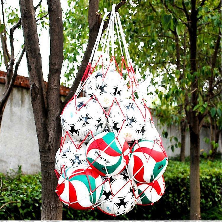 2 Pack Large Ball Mesh Bag Mesh Ball Bag Football Basketball Carrying ...