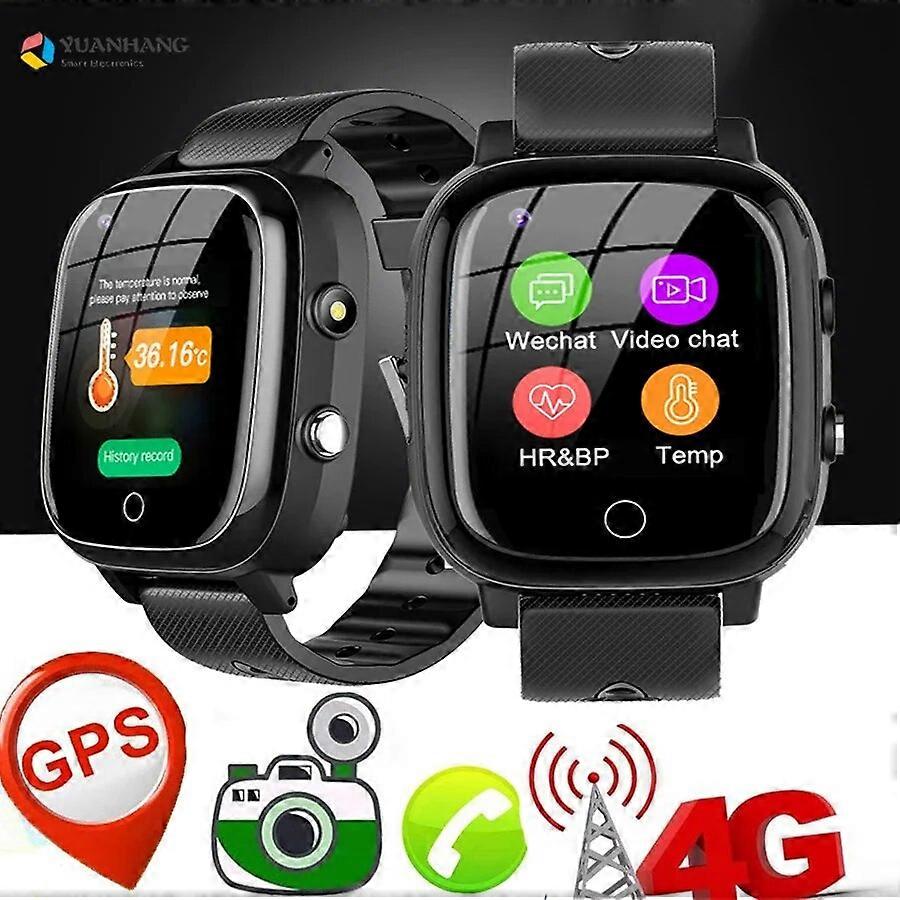 Smart 4G Video Call Watch Elderly Old Man Heart Rate Blood Pressure ...