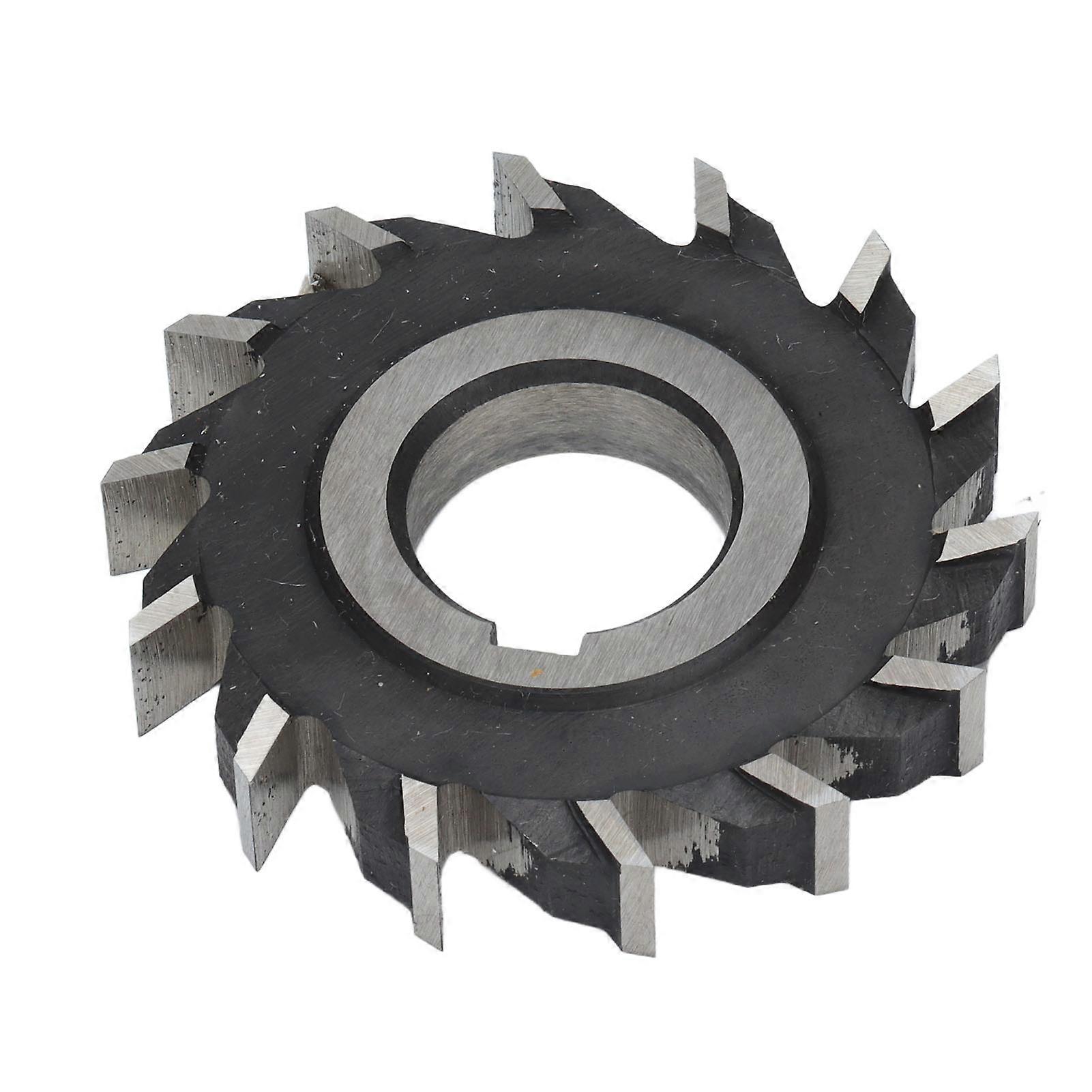 Milling Cutter High Speed Steel Straight 14 Teeth Face Mill Disc ...