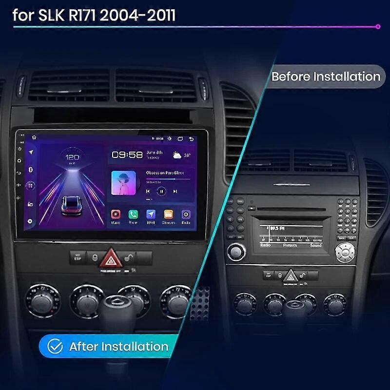 Car Radio For Benz SLK-Class SLK Class R171 2004 - 2011 Multimedia ...