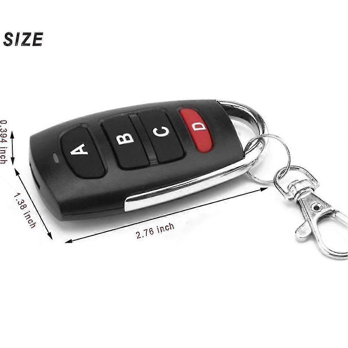 4pcs Universal Duplicator Remote Garage Door Remote,remote For Gate ...