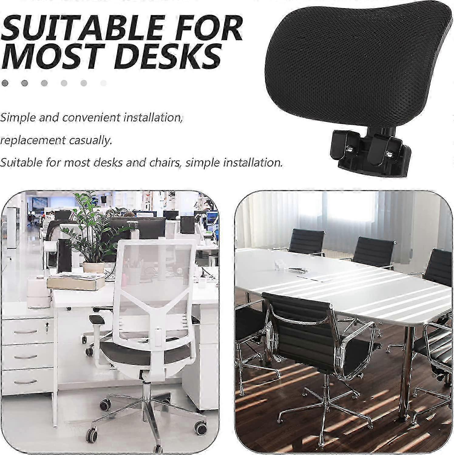 Office Chair Headrest Attachment Universal Head Support Cushion ...