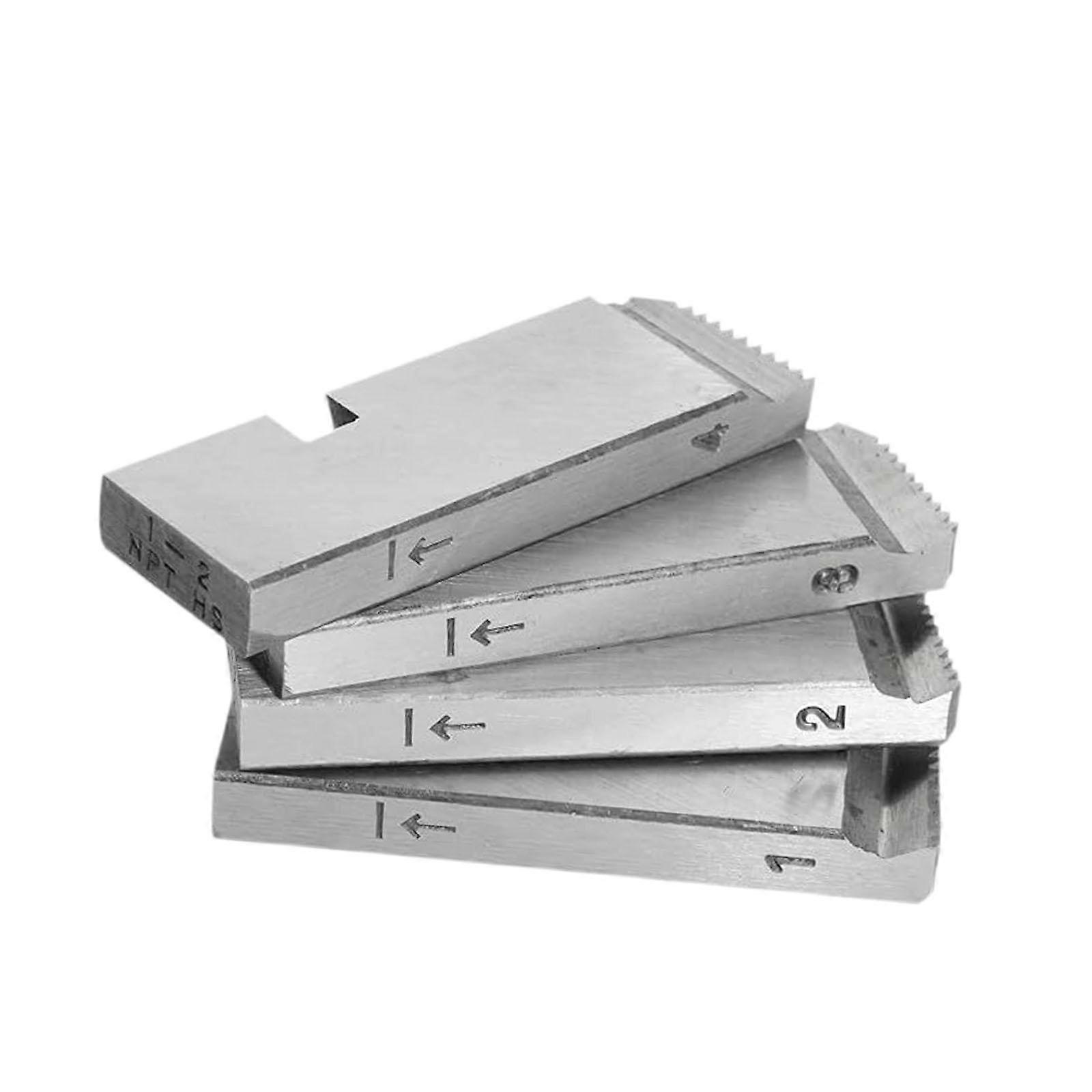 4x Threading Machine Dies Pipe Dies Precision Cutting Tool Professional ...