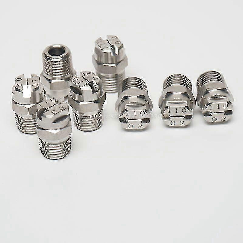 1/4' Flat Fan Nozzle 0-110degree Vee Jet Water Spray Nozzle HVV V Jet ...