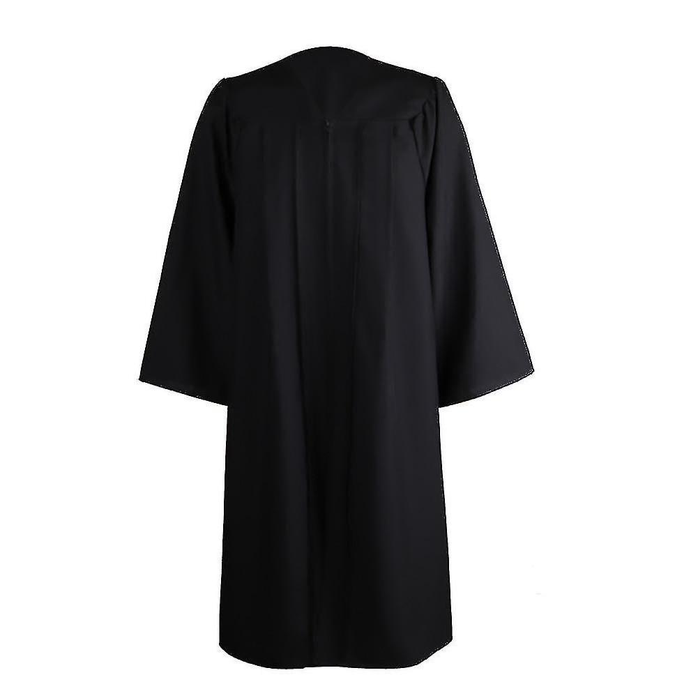 Adult Zip Closure University Academic Graduation Gown Robe Mortarboard ...