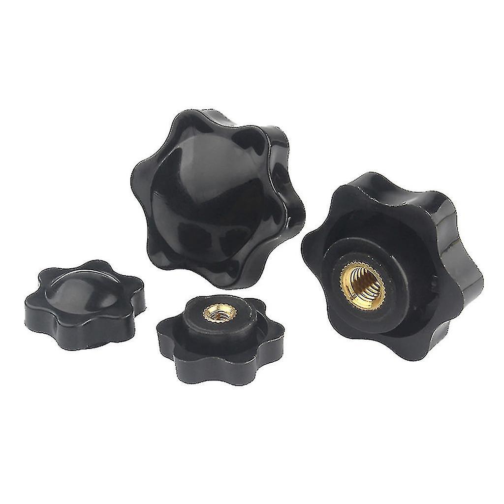 10 Pcs M5/m6/m8/m10 Female Thread Hex Shaped Head Clamping Screw Knob ...