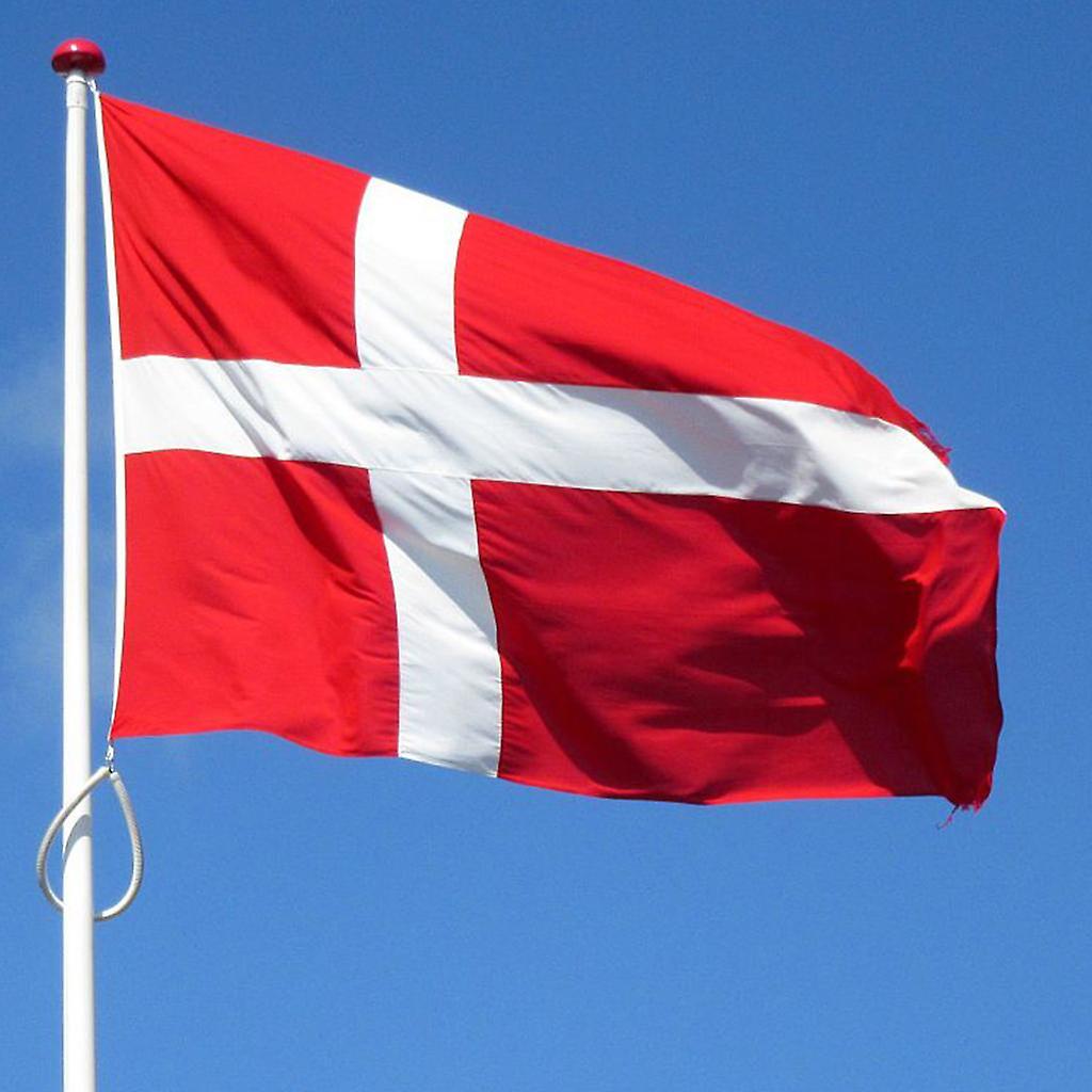Country Large Flag National Banner Festival Decor Red White Denmark ...