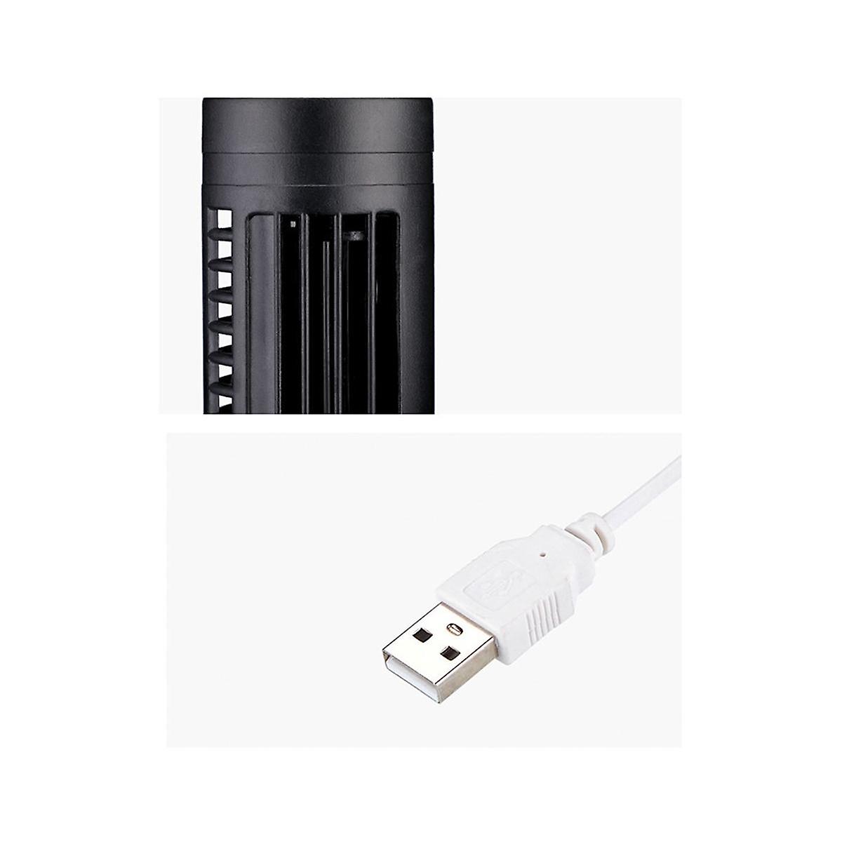 New USB Tower Fan Bladeless Fan Tower Electric Fan Mini Vertical Air ...