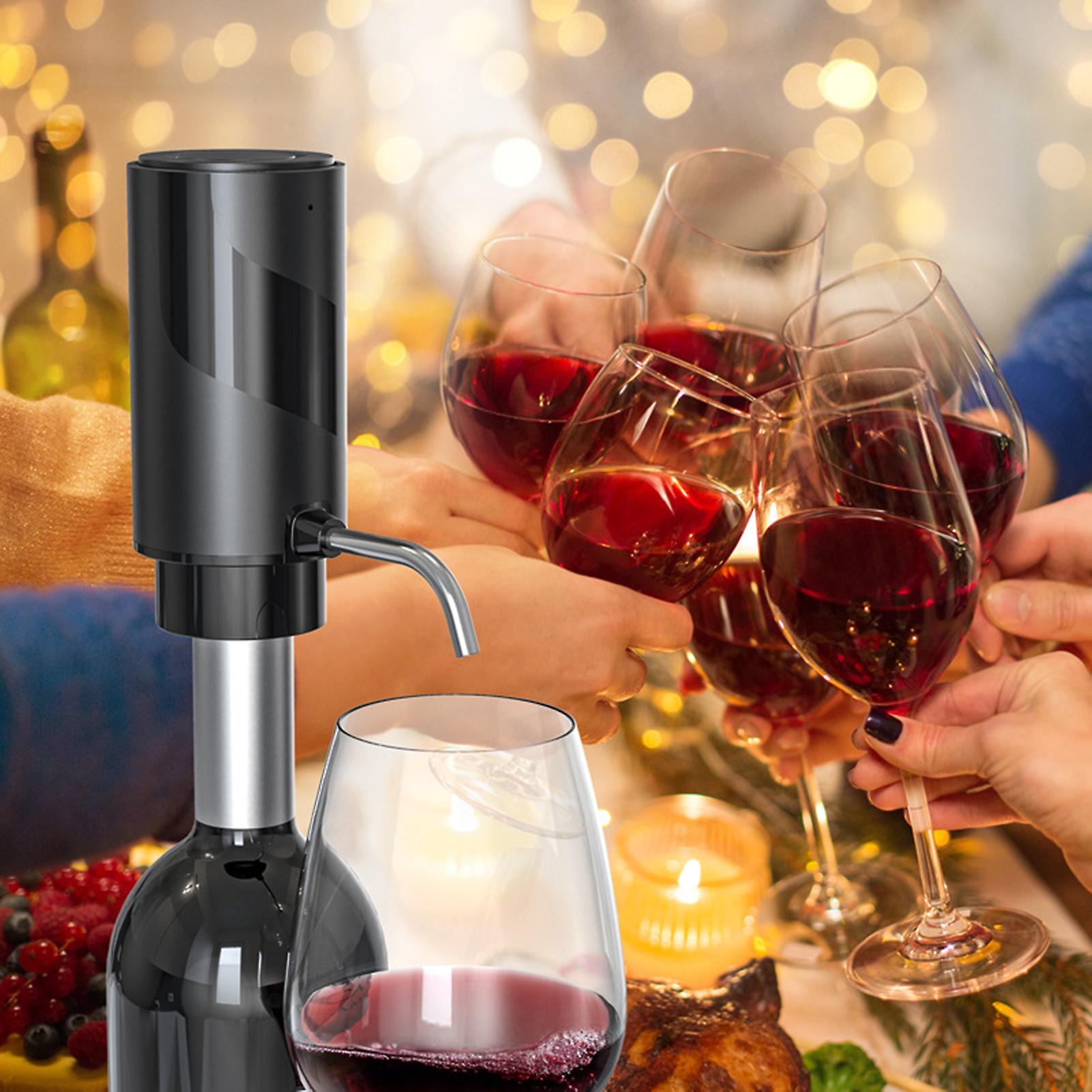 Electric Decanter Durable Rechargeable Wine Aerator Dispenser Automatic ...