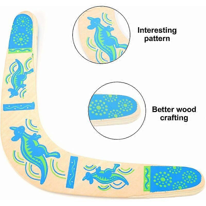 Boomerang, boomerang toy for kids, wooden boomerang to start spinning ...