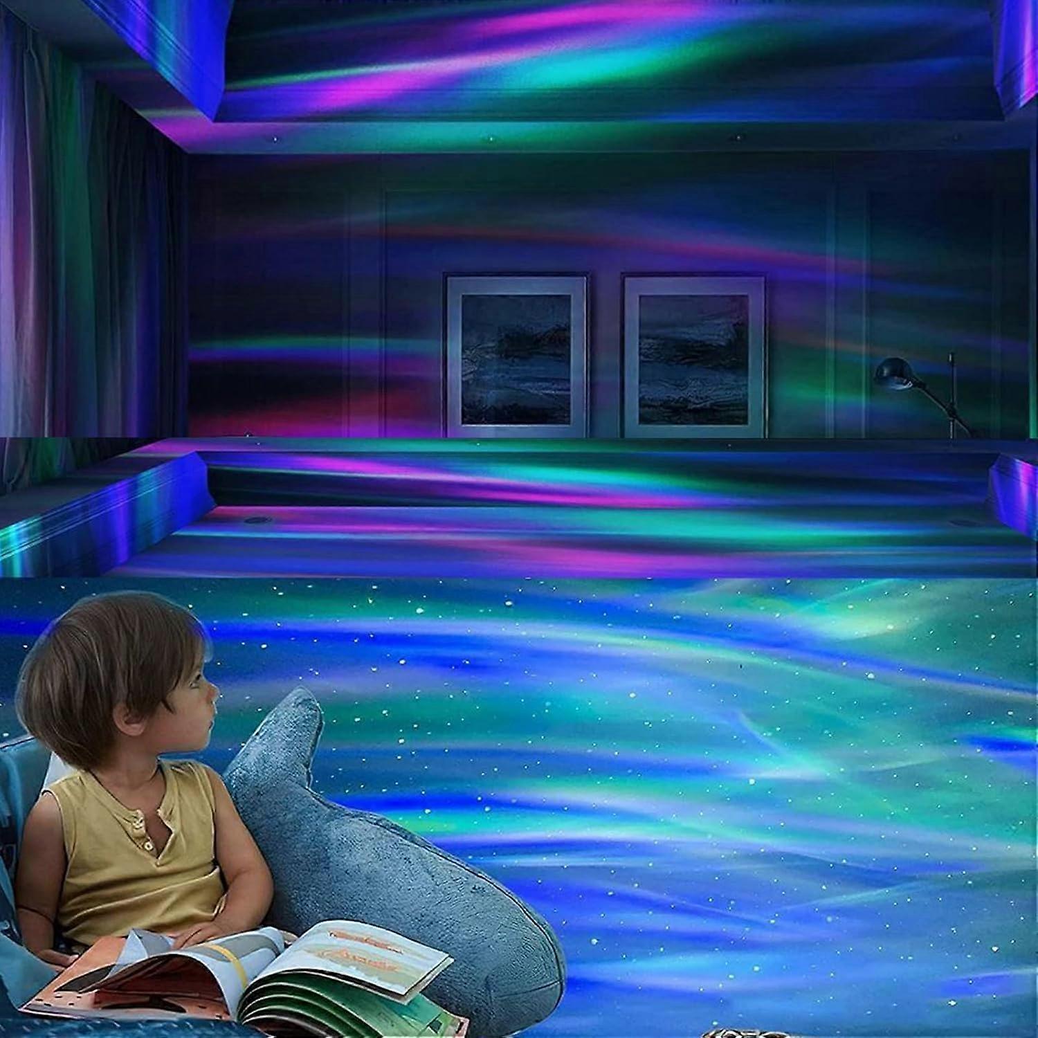 1pc Northern Lights LED Lamp, Indoor Atmosphere Lighting, Creative Home ...