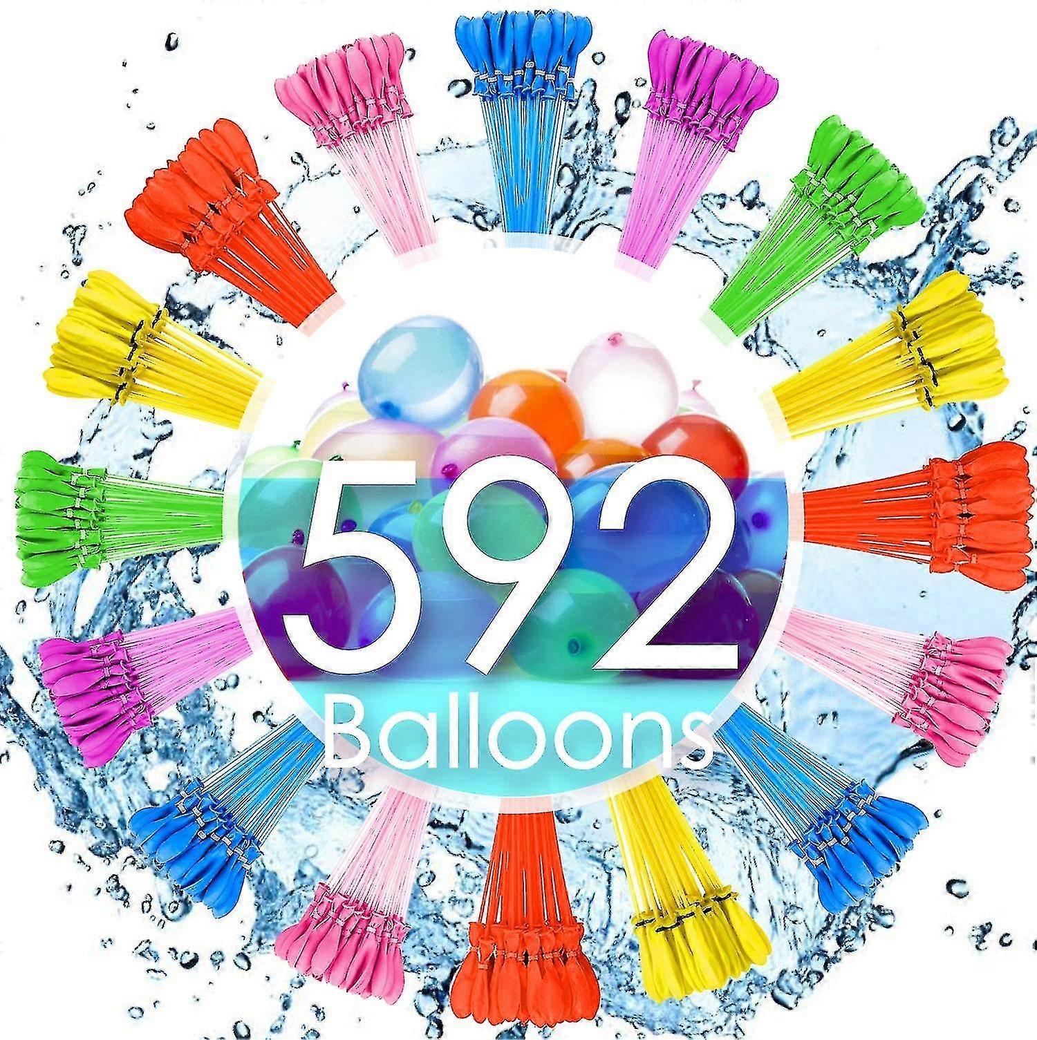 Water Balloons Instant Balloons Easy Quick Fill Balloons Splash Fun For ...