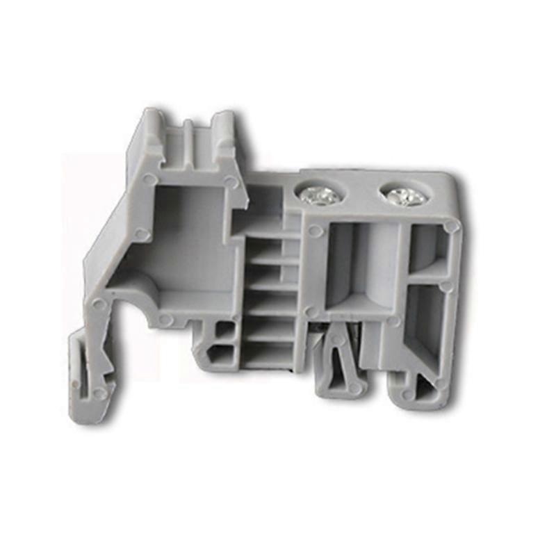 E/Uk Din Rail Terminal Blocks End Stopper Bracket Grey,Terminal Block Connector(Pack Of 100 ...