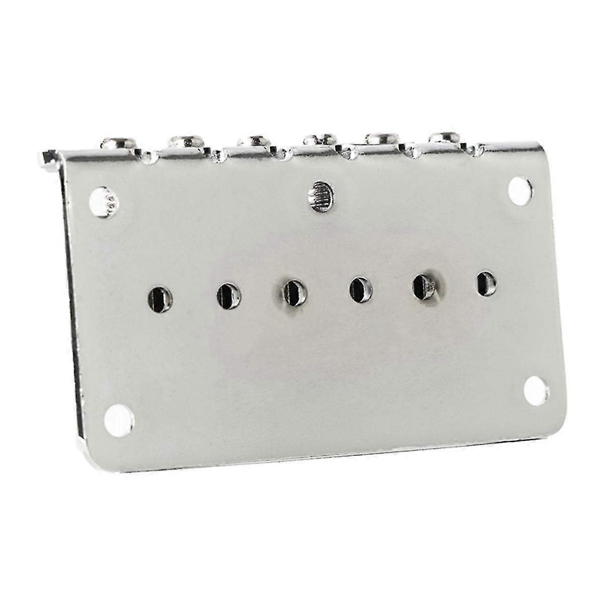6 String Guitar Saddles Bridge With Screws Replacement Chrome Guitar ...