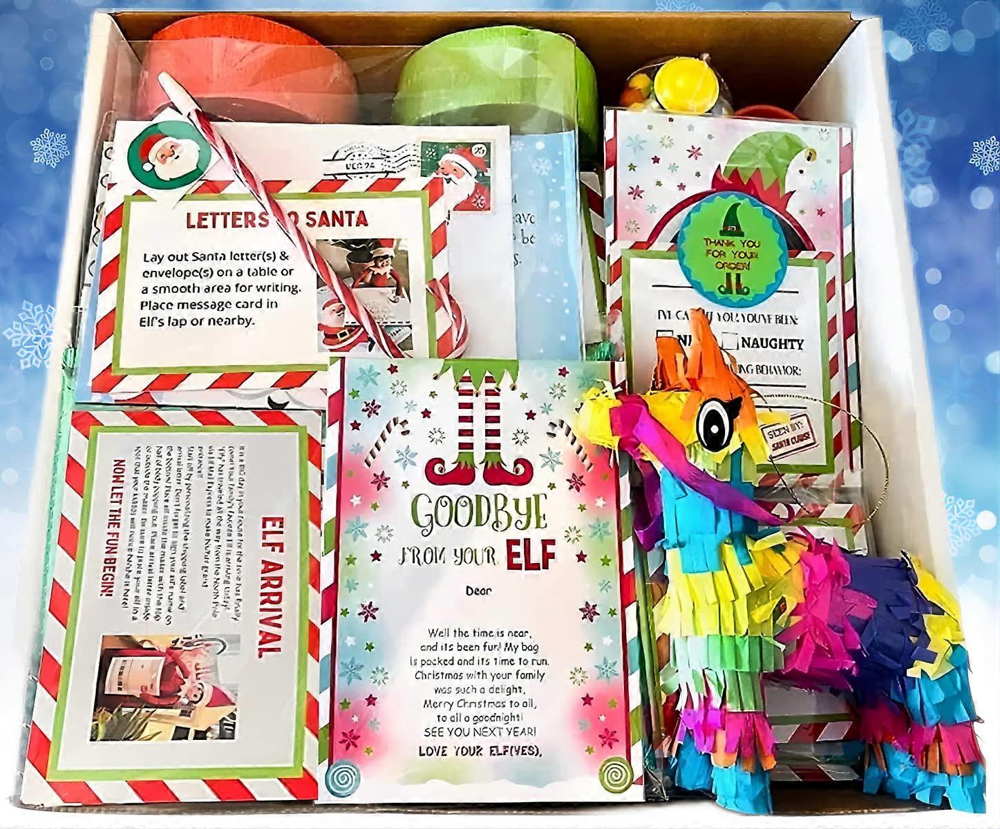 Elf Kit 24 Days of Christmas Fun Elf Activities Elf Props Christmas ...
