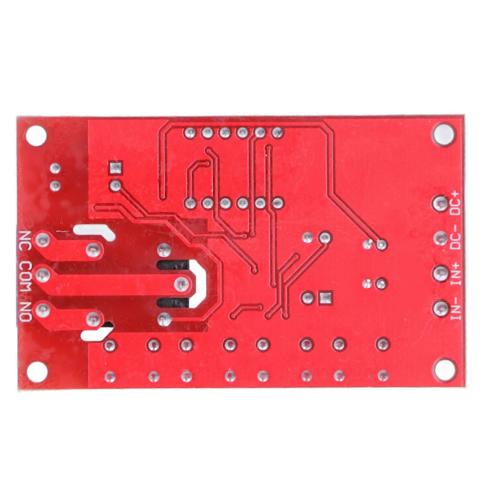 12V Relay Module Digital Timing Delay Programmable Trigger Switch with Optocoupler Isolation ...