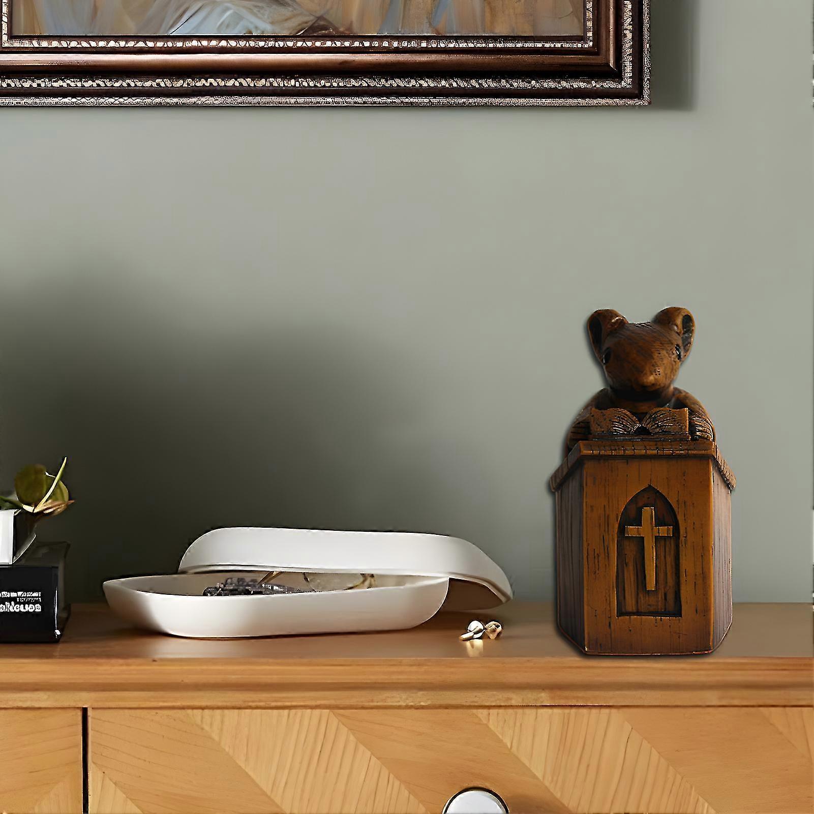 Church Mouse Resin Statue - The Vicar In The Pulpit,church Mouse Resin ...