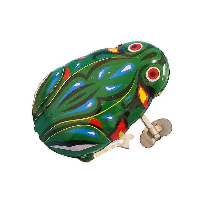 Wind Up Toys Animal Design Flipping Fastest Iron Frogs Wind Up ...