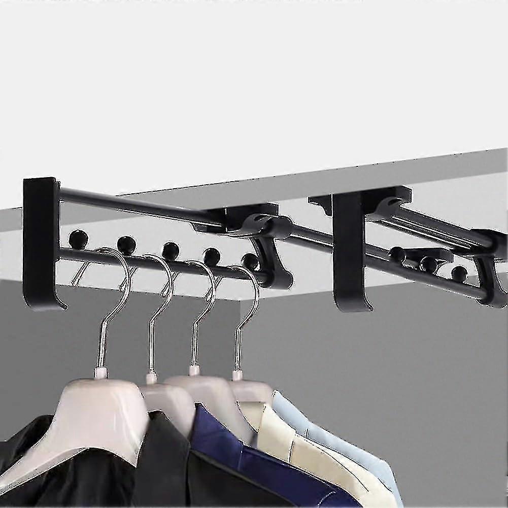 Retractable Wardrobe Rod, Pull-out Sliding Trouser Rack, Length 300 Mm ...