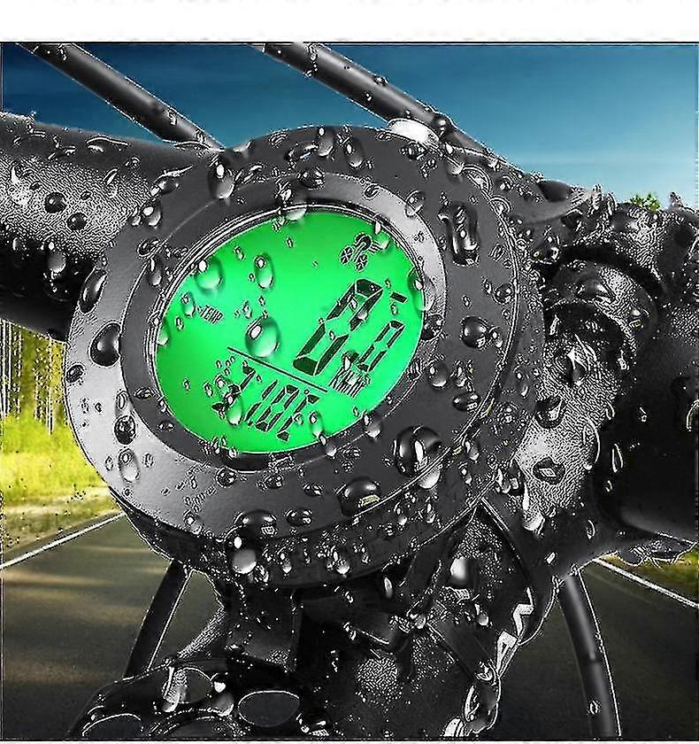 Wireless Bike Computer, Waterproof Wireless Bike Computer, Speedometer ...