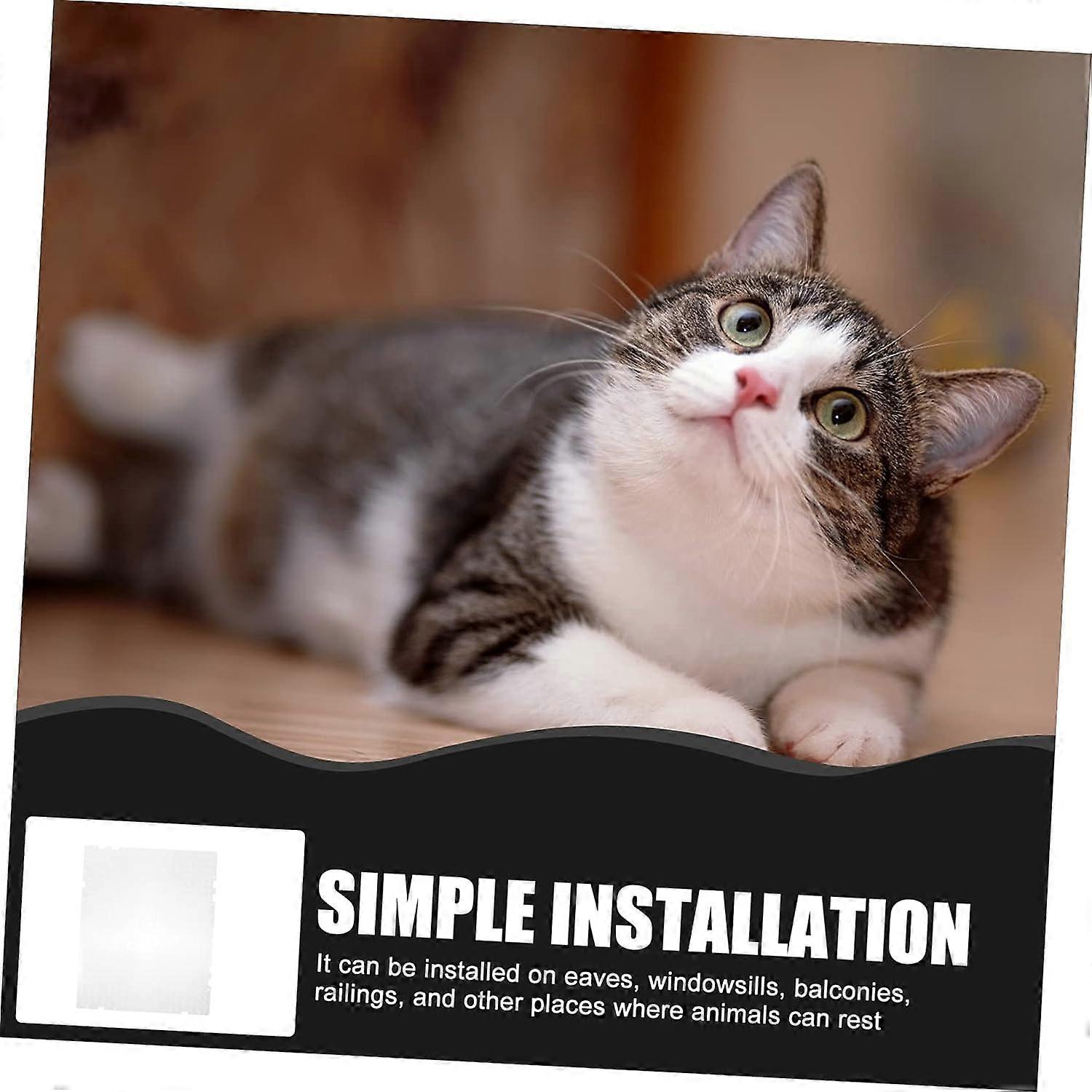 Motion Activated Sprinkler 8pcs Cat Deterrent Outdoor Mat Cat Indoor ...