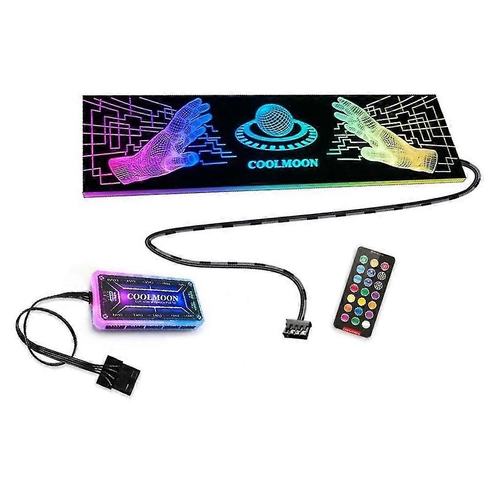 Rgb Light Board Power Supply Bin Light Side Panel Gpu Backplate Panel ...