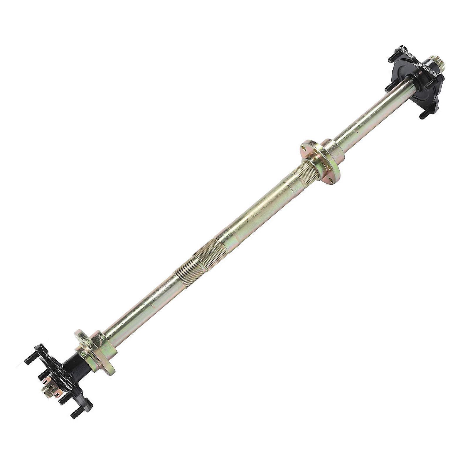 820mm Rear Live Axle Assembly with Sprocket Hub Flange Metal Alloys for ...