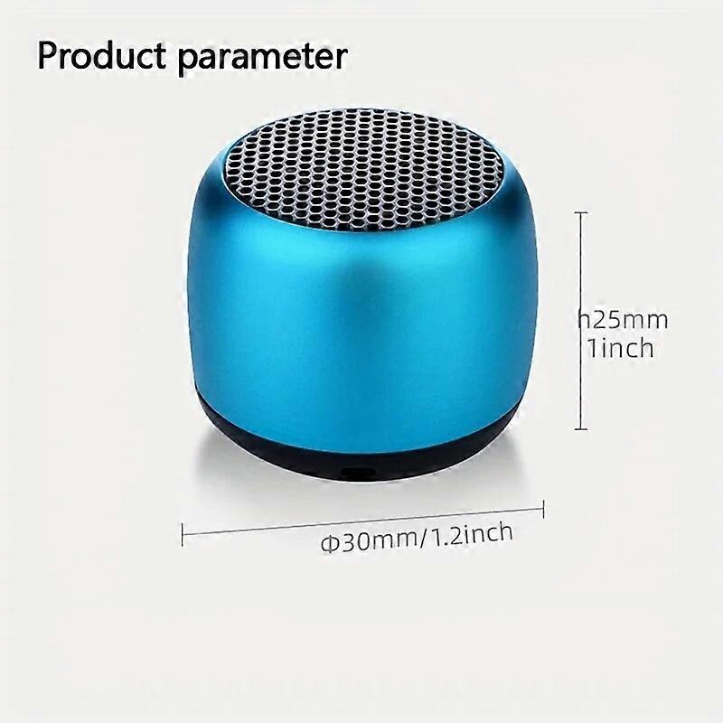 Small Metal Bluetooth Speaker Portable Wireless Speaker Mini Mobile ...