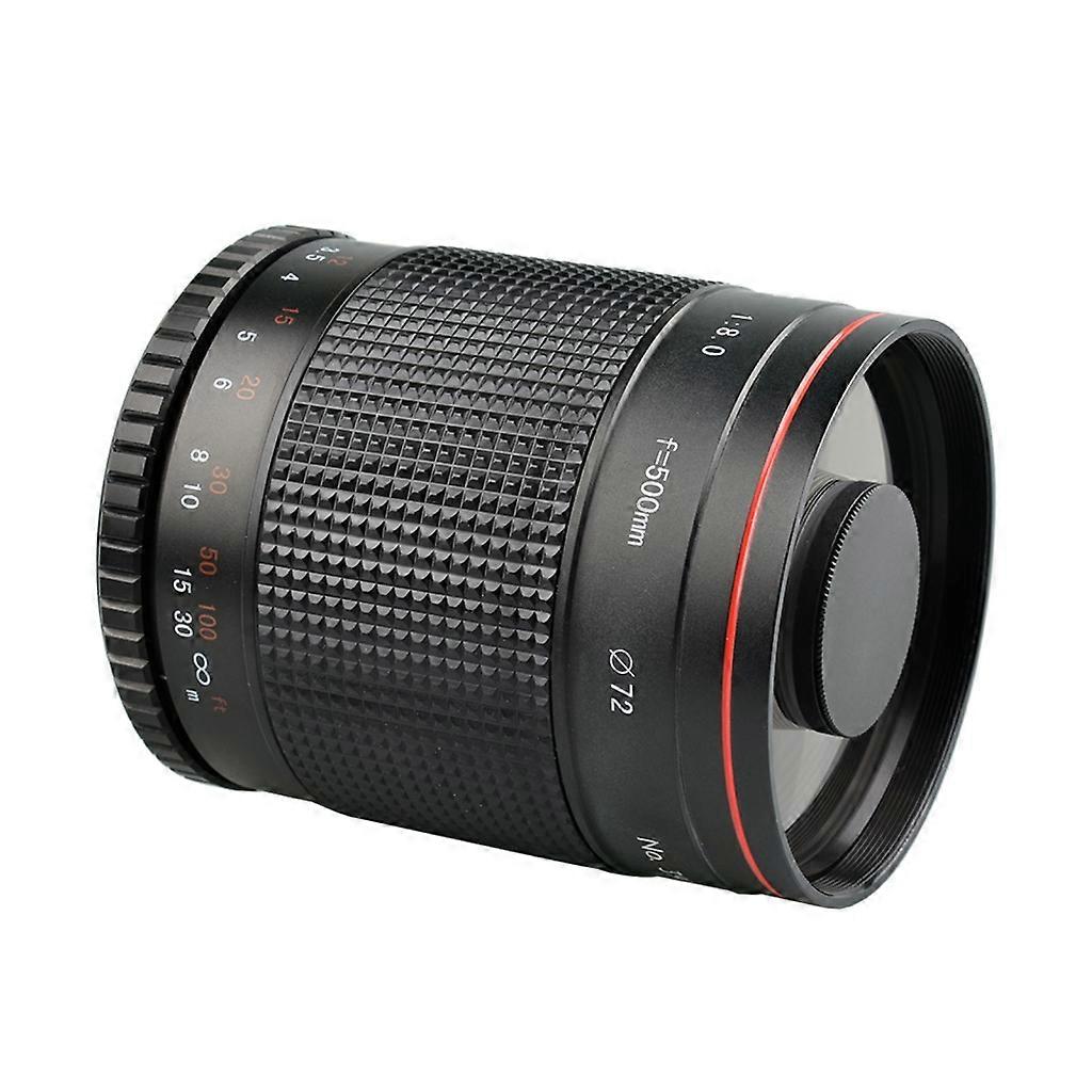 500mm F8.0 Telephoto Mirror Lens + T2 Mount Adapter Rings Photograph ...
