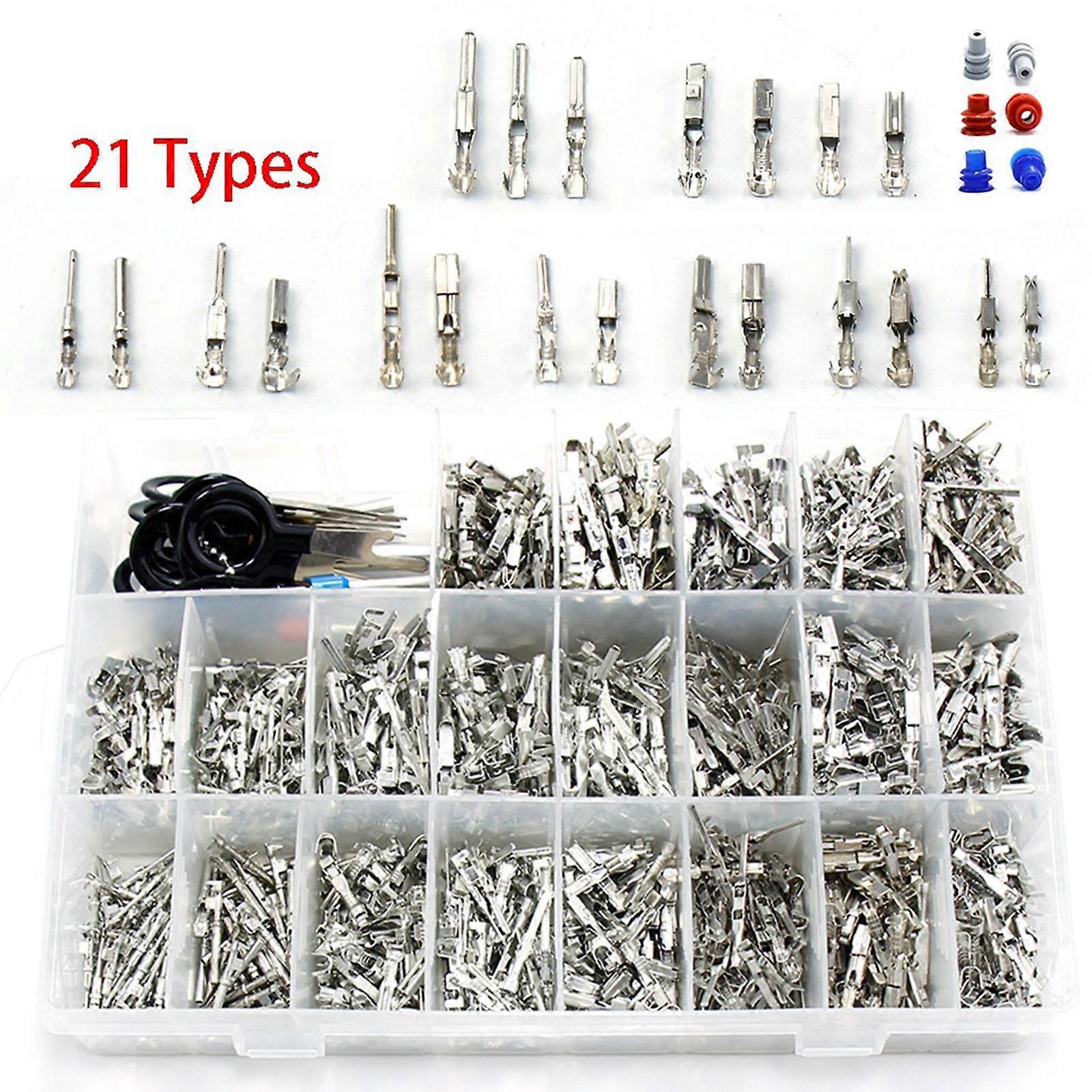Car Electrical Wire Terminal Pin Connector Kit Premium Male Female ...