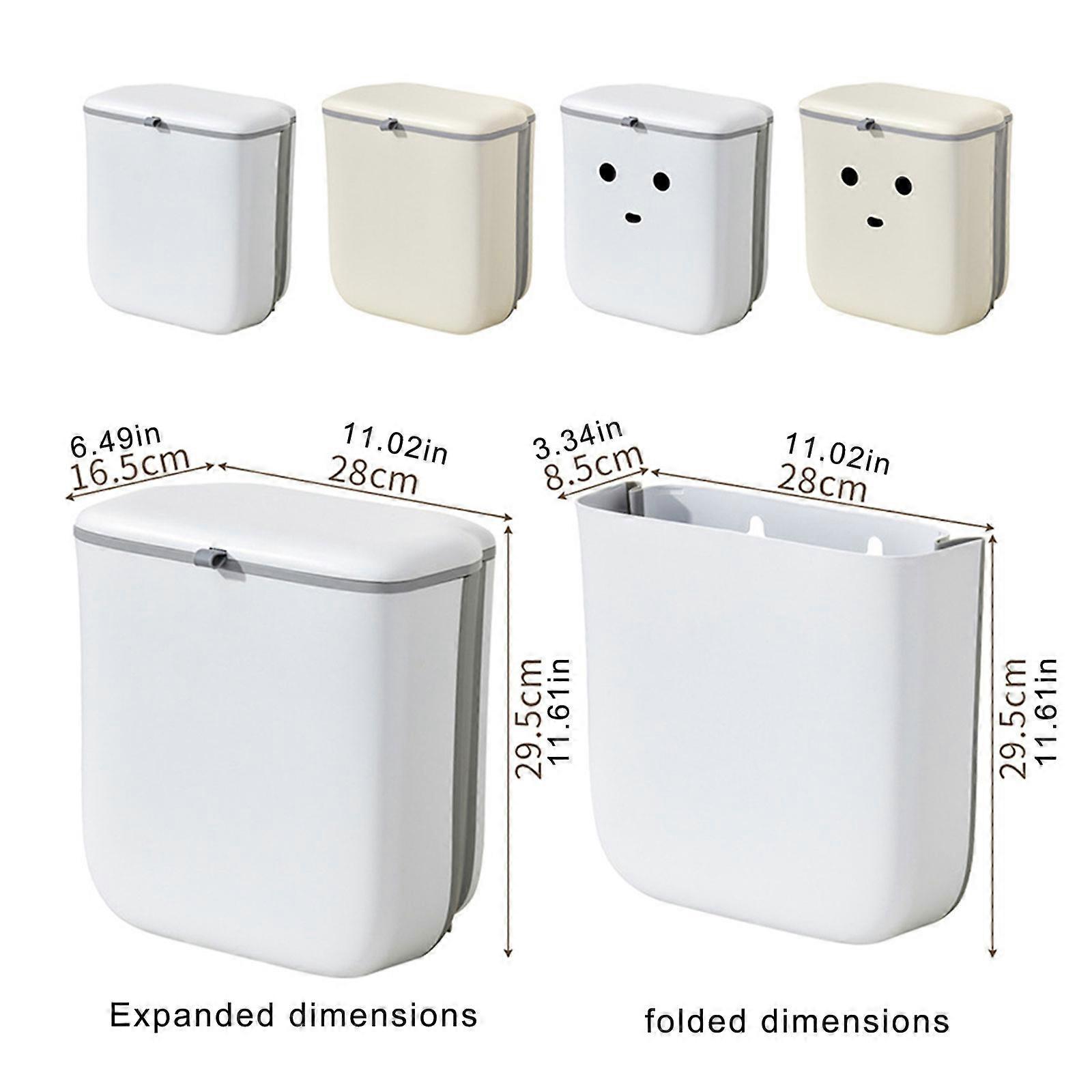 Kitchen Waste Bin Wall Mounted Waste Bin Kitchen Waste Bin Hanging ...