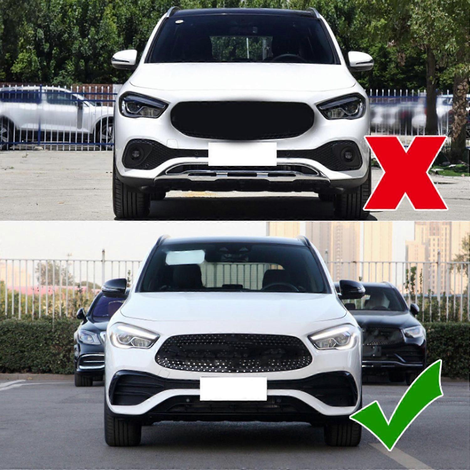 Rear Lower Lip Diffuser Glossy Black Replacement for Benz GLA‑Class ...