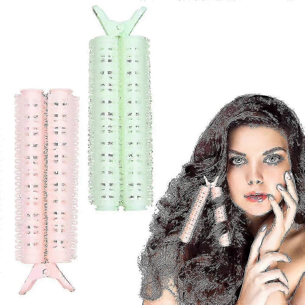 4 Pieces Volumizing Hair Root Clips - Hair Clip Curler Rollers Natural ...