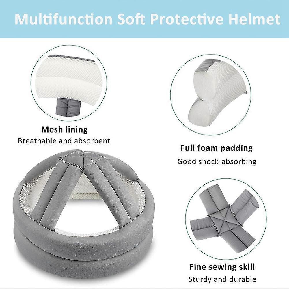 Elderly Protective Helmet, Safety Helmet Adjustable Breathable Seniors ...