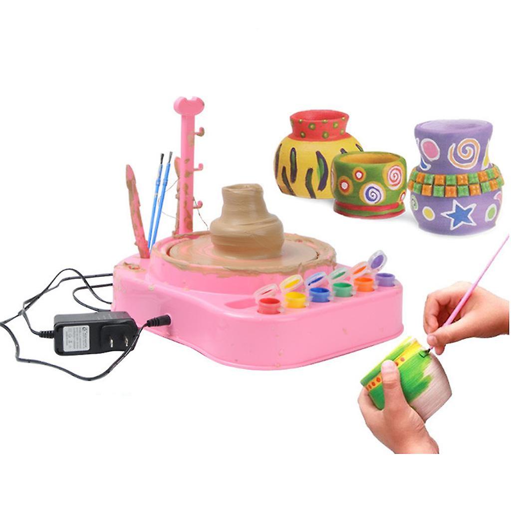 Electronic Pottery Studio Clay Moulding Station Playset Kids Play Clay ...