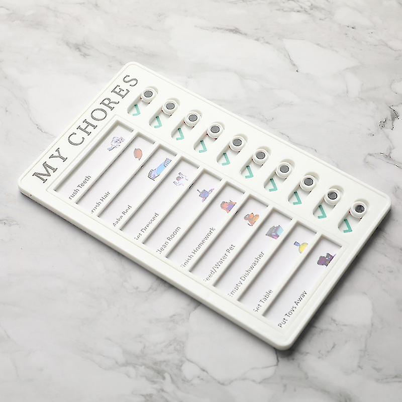 Miman Memo Plastic Board Chore Chart Reusable Checklist Daily Planner ...