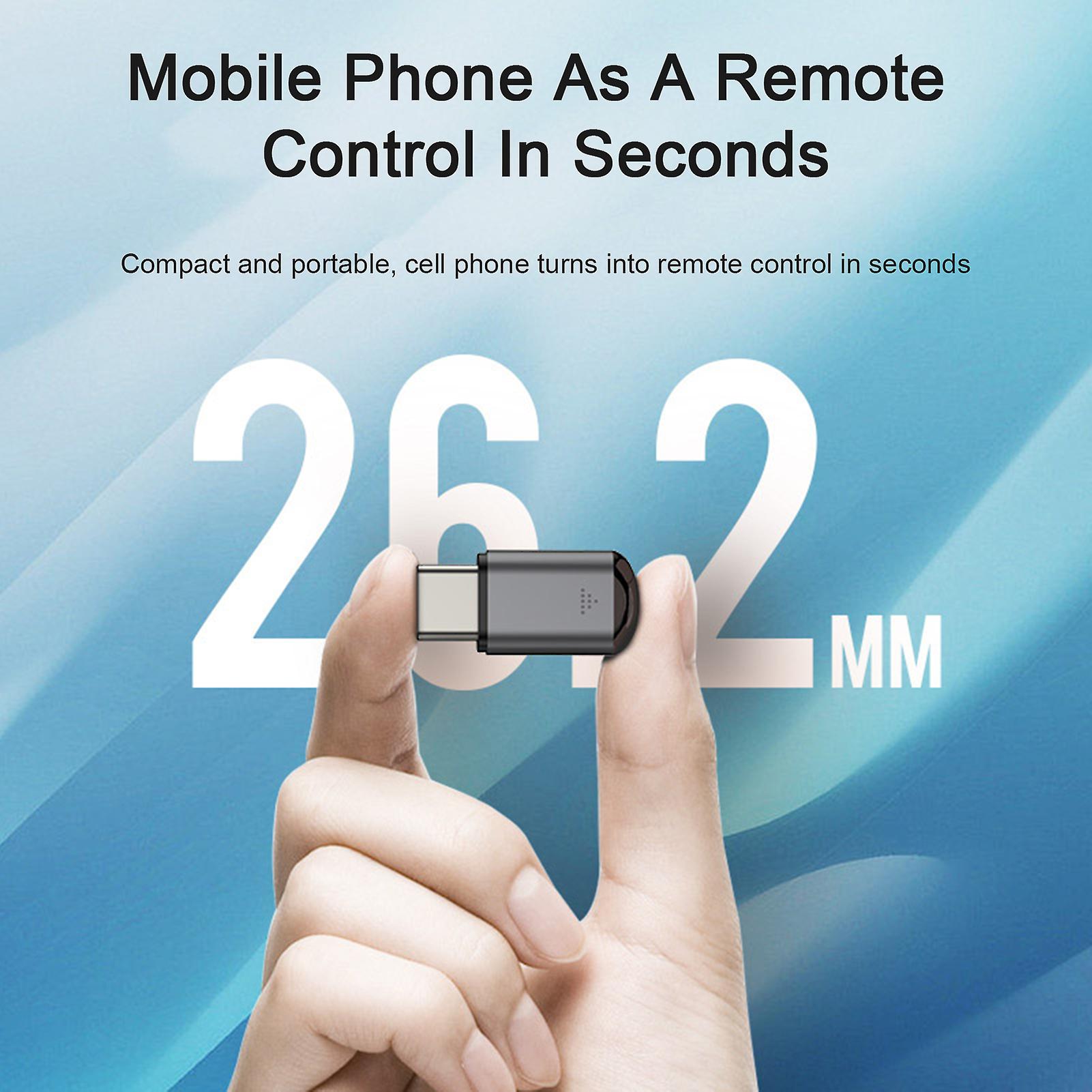 Universal Remote Control Adapter Smart Infrared Type-C/USB/8-Pin ...