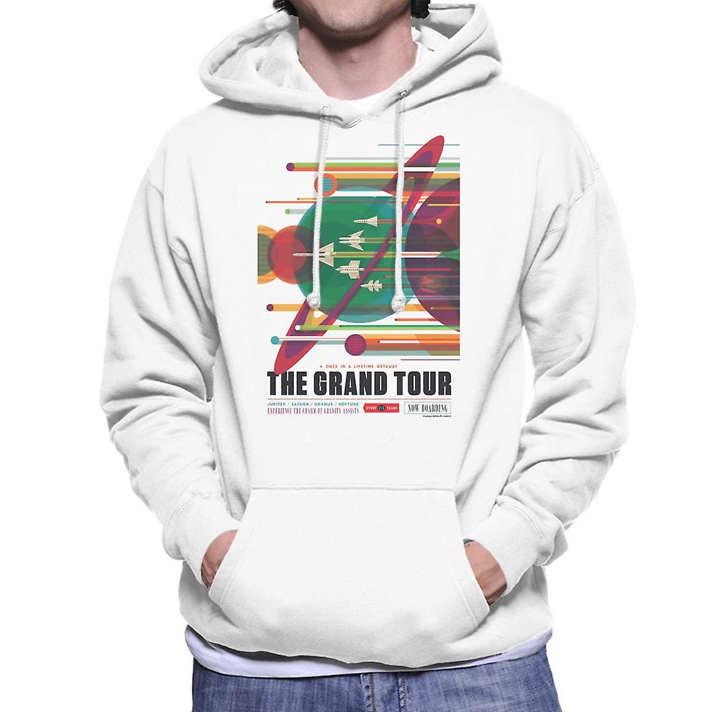 NASA The Grand Tour Interplanetary Travel Poster Men's Hooded ...
