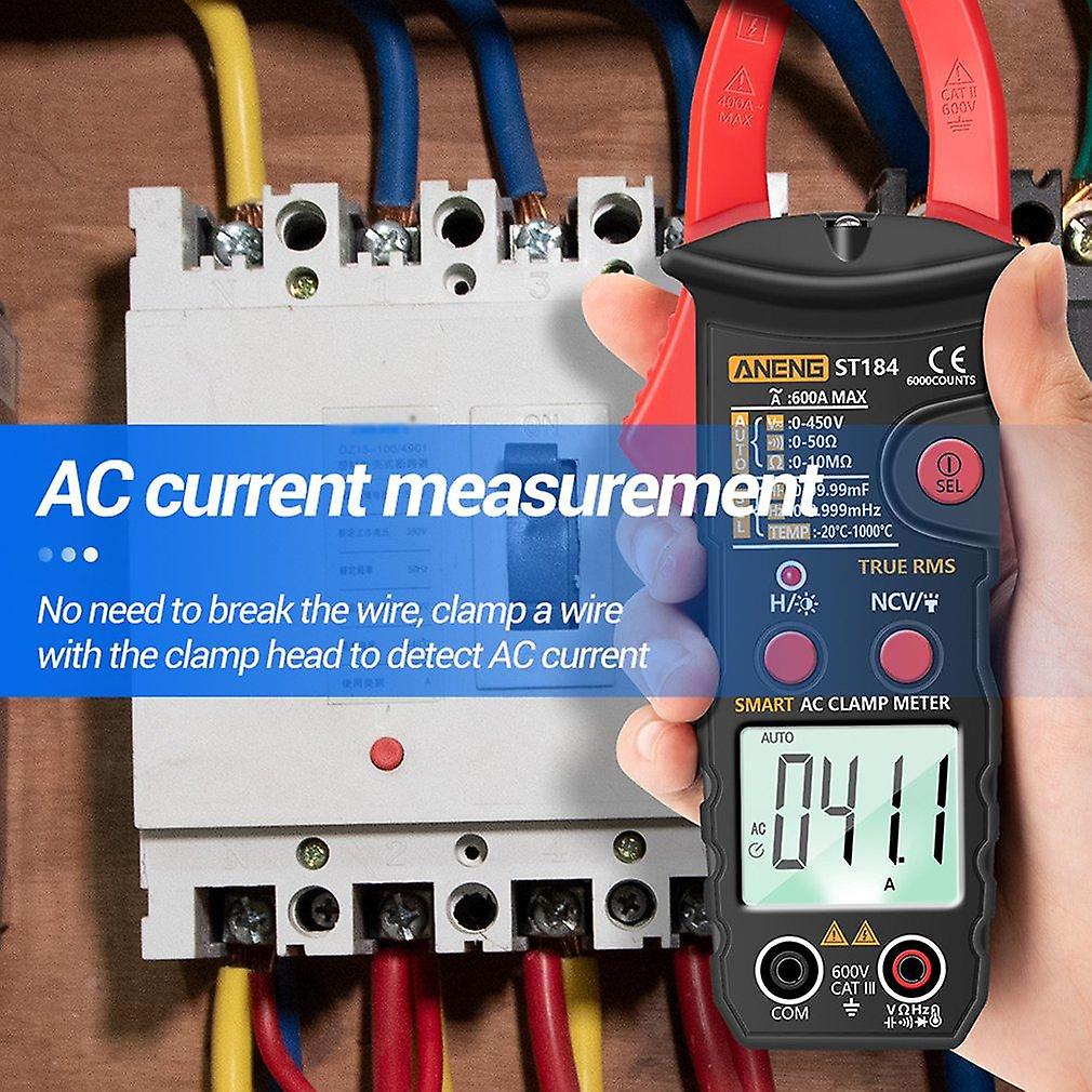Smart Digital Clamp Meter St184 Without Battery Digital Multimeter ...