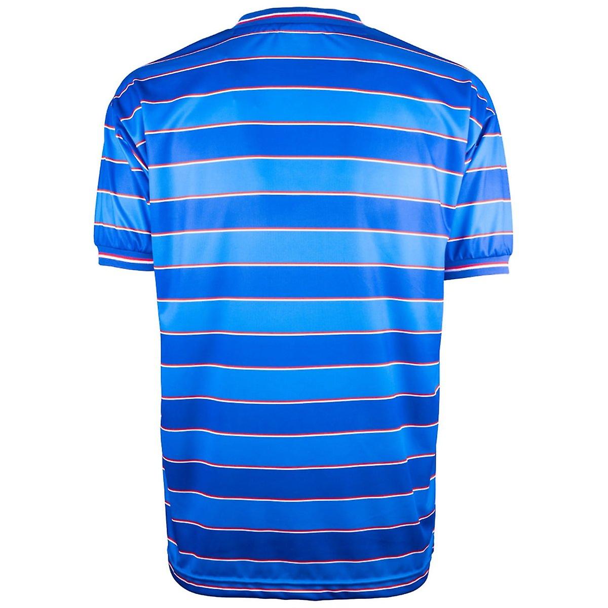 Score Draw Chelsea 1984 Home S/S Retro Football Shirt | Fruugo UK