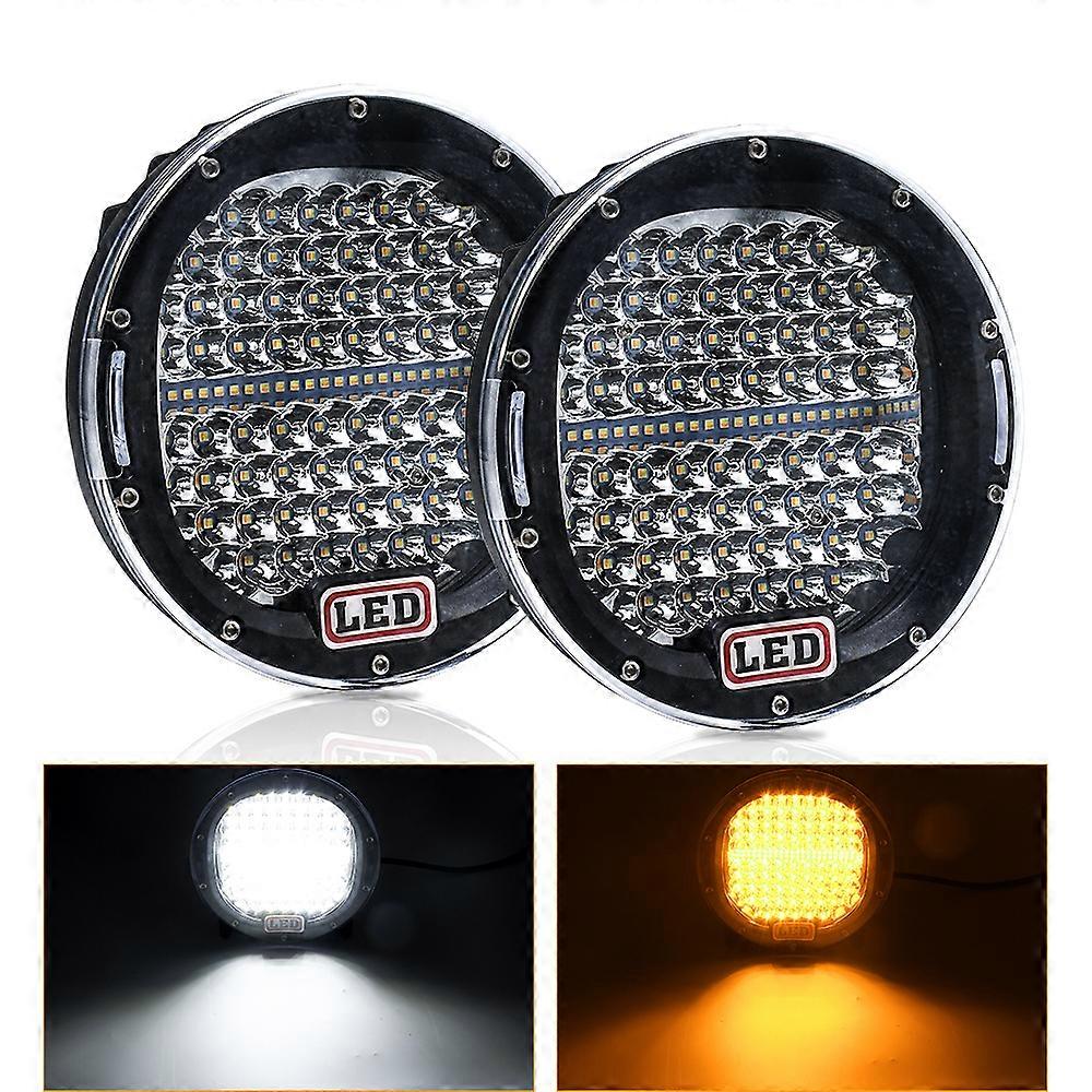LED Headlights Work Light 105w Offroad 300W 4x4 4WD ATV UTV SUV Round ...
