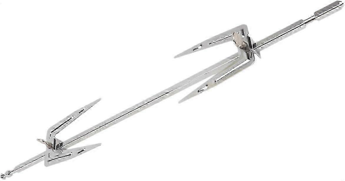 Chicken Rack Rotisserie Skewer Set - Stainless Steel Barbecue Tool with ...