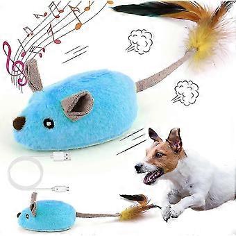 Fake Mouse Moving Dog Toy With Automatic Sensor, Dog Mouse Toy With ...