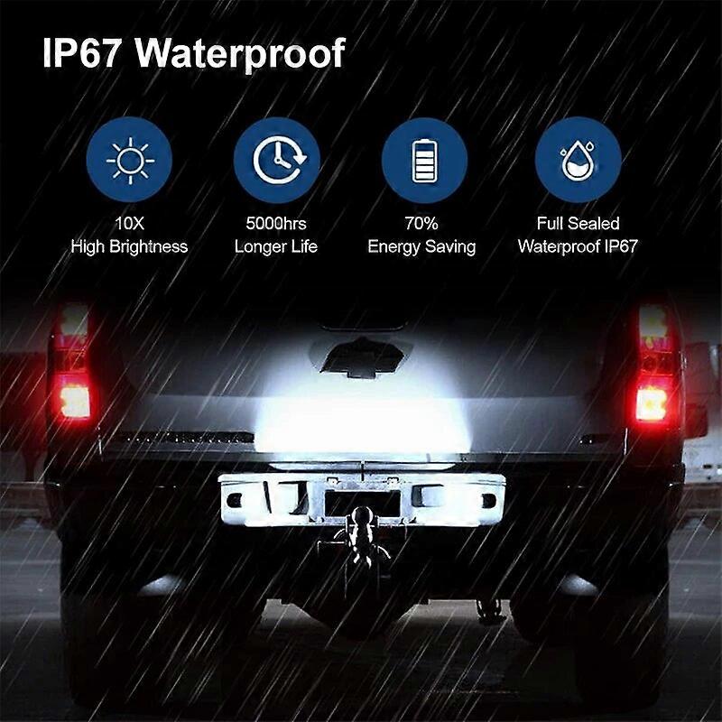 OEM-Fit Xenon White Full LED License Plate Light Assembly For Ford F150 ...