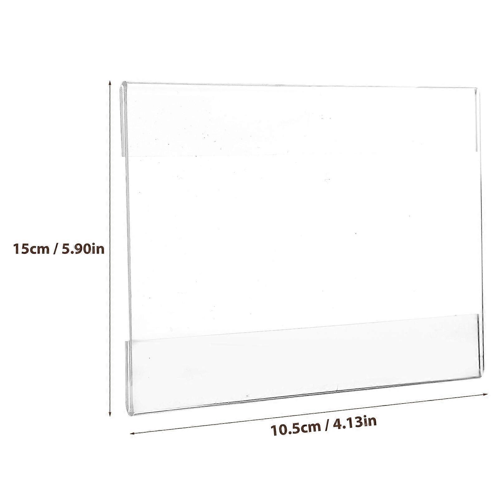 10pcs Price Tag Holder Price Display Sign Label Holder Supermarket ...