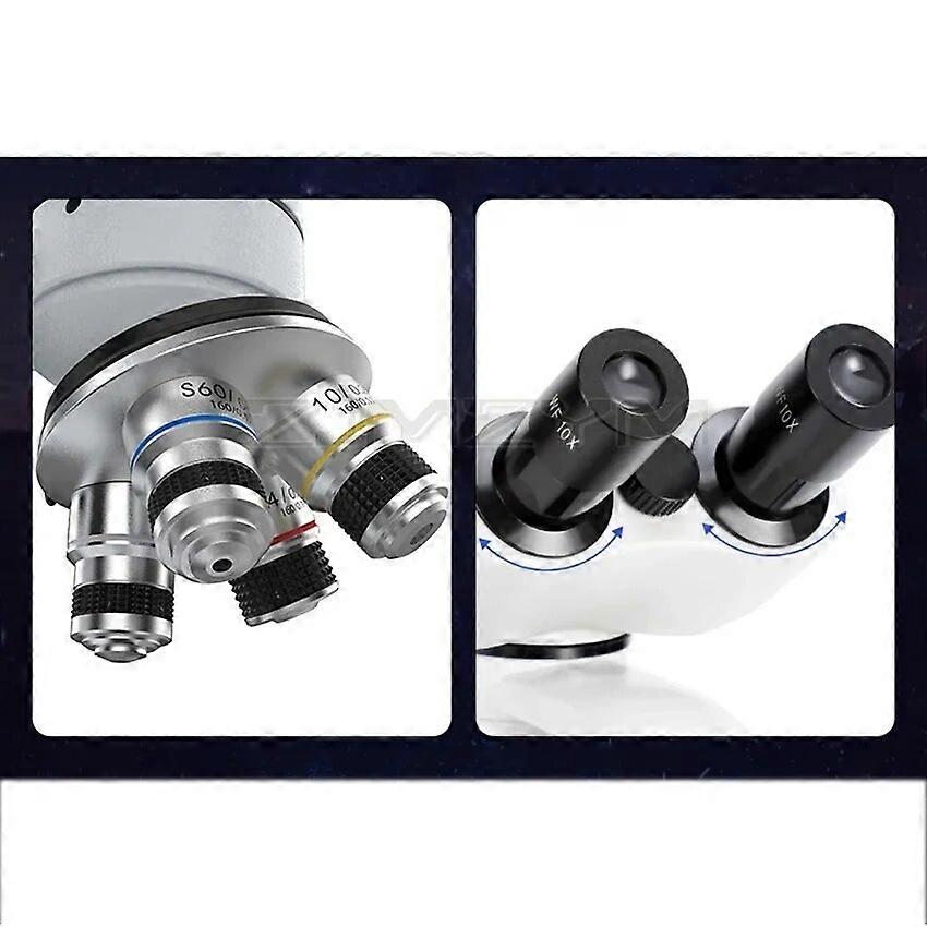 Zoom 6000X-20000X Biological HD Microscope Digital LED Lab Compound ...