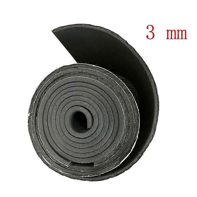 1 Roll 3mm 5mm 8mm Car Acoustic Foam Rubber Sound Insulation Mat Auto ...