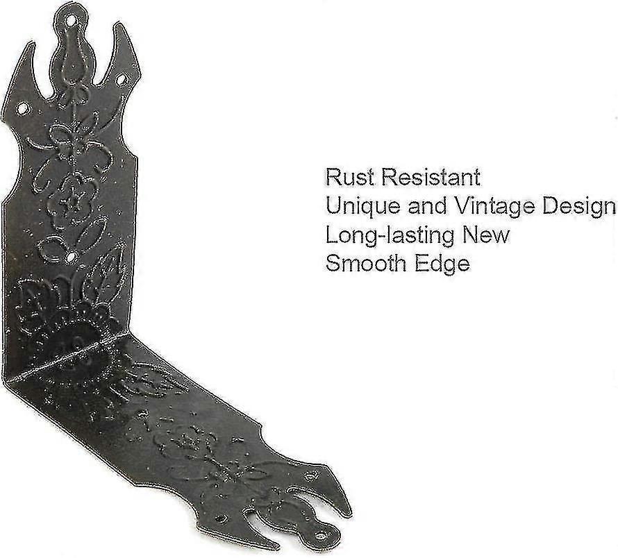 20pcs Plate Corner Protector Box Corner Decorative Chest antique Corner ...