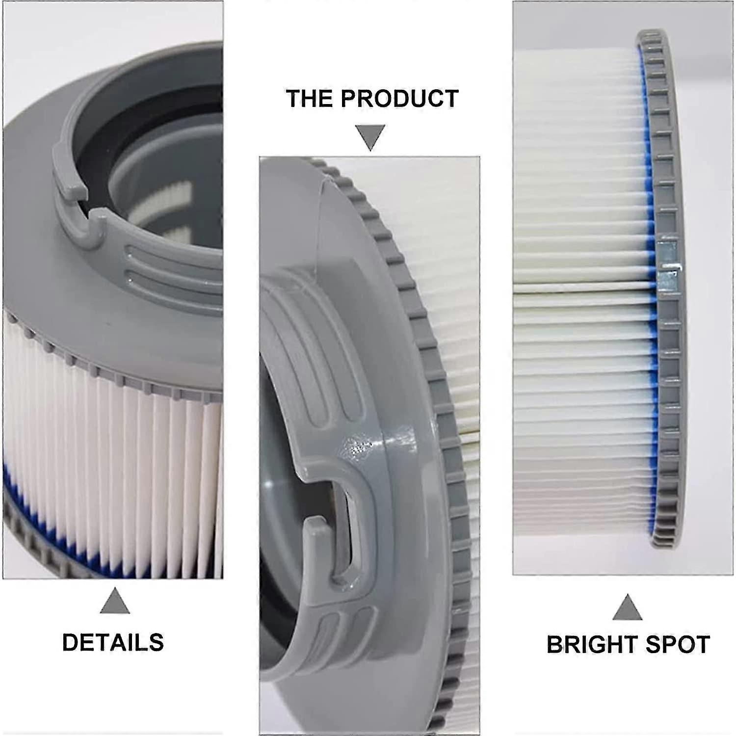 Pcs Replacement Mspa Filters For Mspa Fd2089 Inflatable Spa Water ...