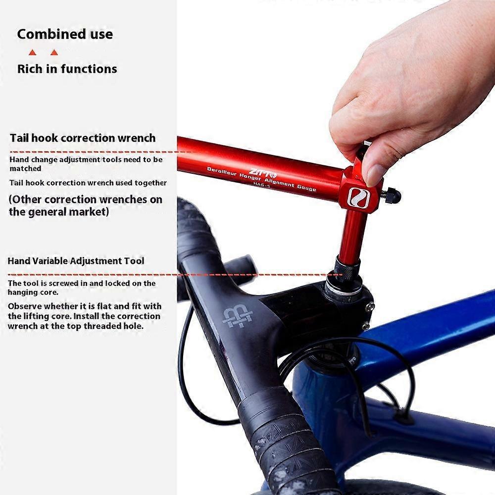 ZTTO Road Bike Derailleur Hanger Alignment Tool Handlebar Height Angle ...
